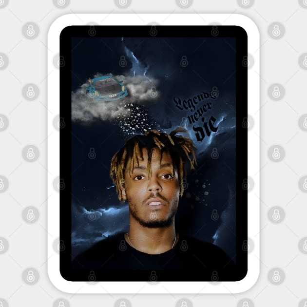 Juice WRLD New Design #1 - Juice Wrld - Sticker | TeePublic