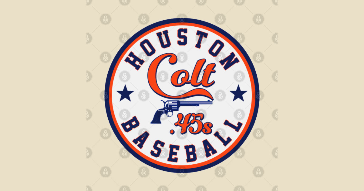 Defunct Houston Colt 45s Baseball - Houston Astros - Sticker | TeePublic