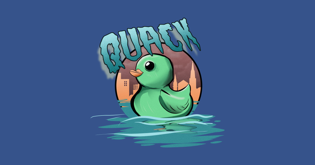 Quack the Evil Duck - Duck - T-Shirt | TeePublic