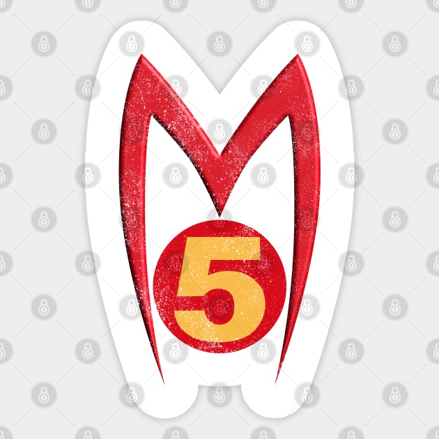Mach 5 Speed Racer - Mach 5 Speed Racer - Sticker | TeePublic
