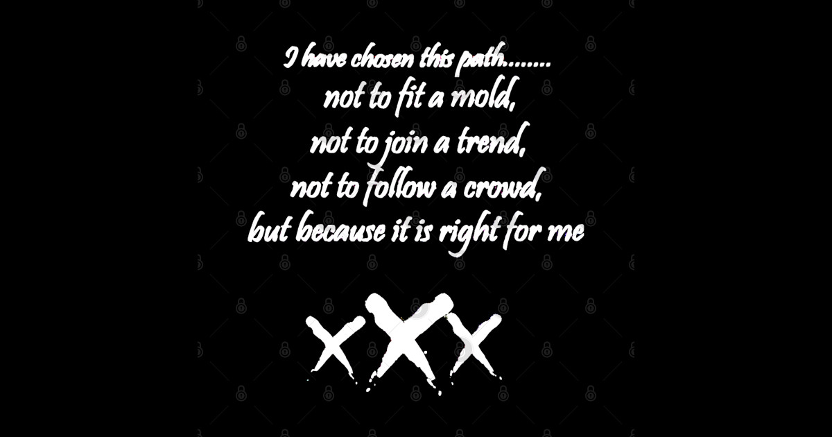 Straight Edge - Because It Is Right For Me - Straight Edge - Sticker ...