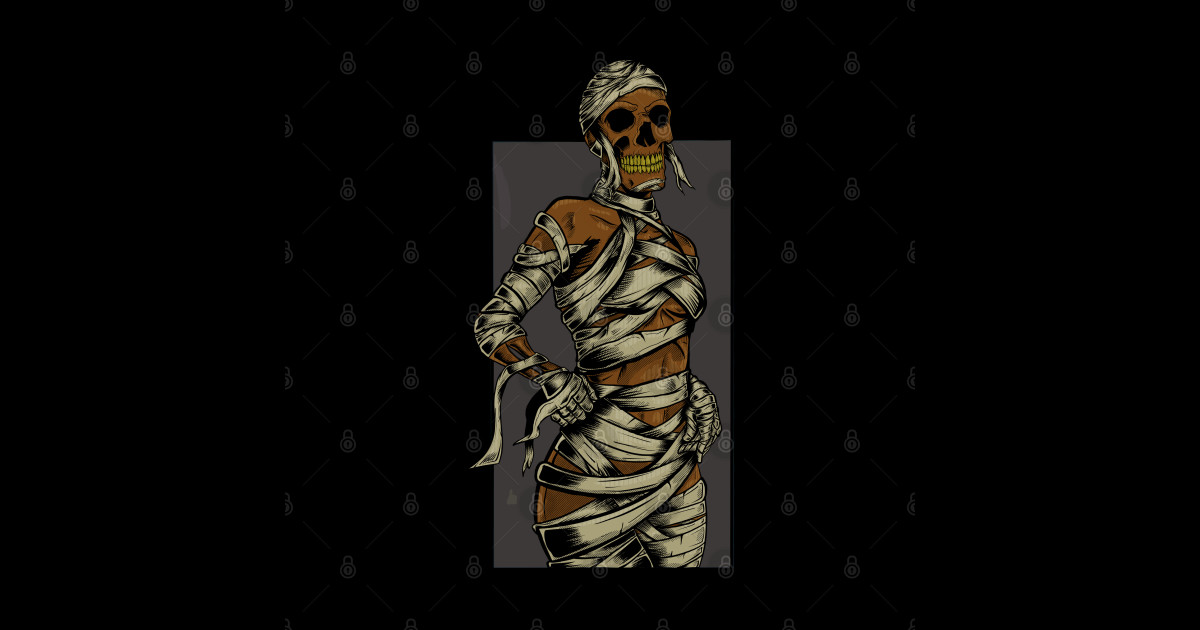 Mummy Art - The Mummy - Sticker | TeePublic