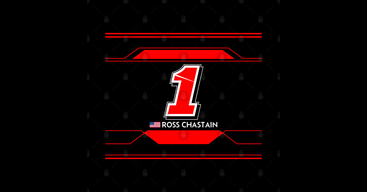 Ross Chastain #1 2023 NASCAR Design - Ross Chastain - Sticker | TeePublic