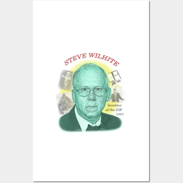 Steve Wilhite, Inventor of the GIF - Eedeeo - Posters and Art Prints ...