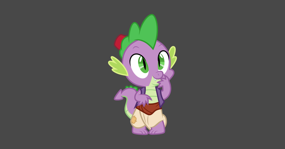 Spike as Aladdin - My Little Pony - T-Shirt | TeePublic