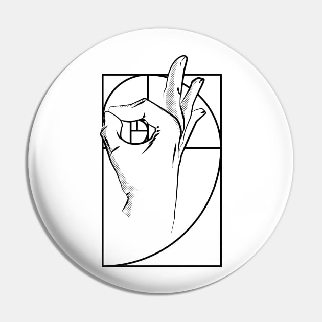 golden spiral meme - Troll Game - Pin | TeePublic