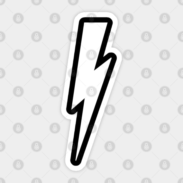 David’s Lightning Bolt - Lightening Bolt - Sticker | TeePublic