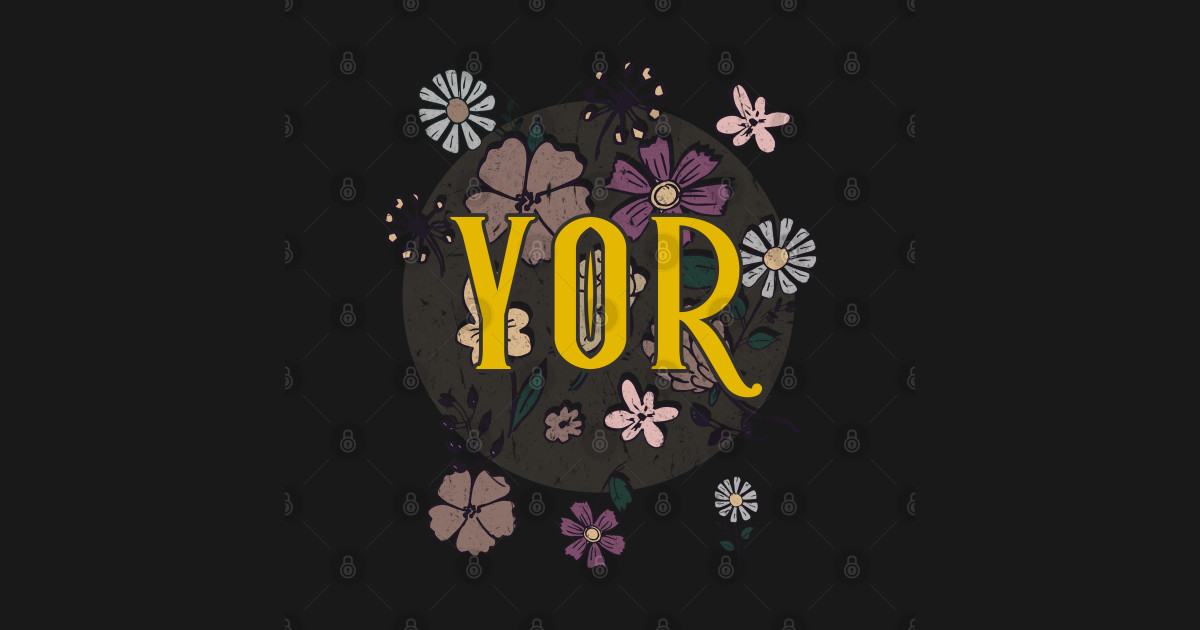 Aesthetic Proud Name Yor Flowers Anime Retro Styles - Yor - T-Shirt ...