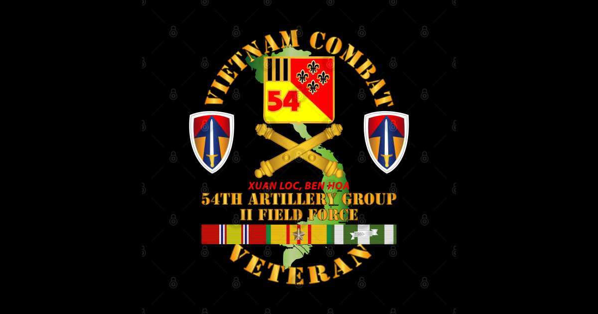 Vietnam Combat Vet - 54th Artillery Group - II Field Force w VN SVC ...