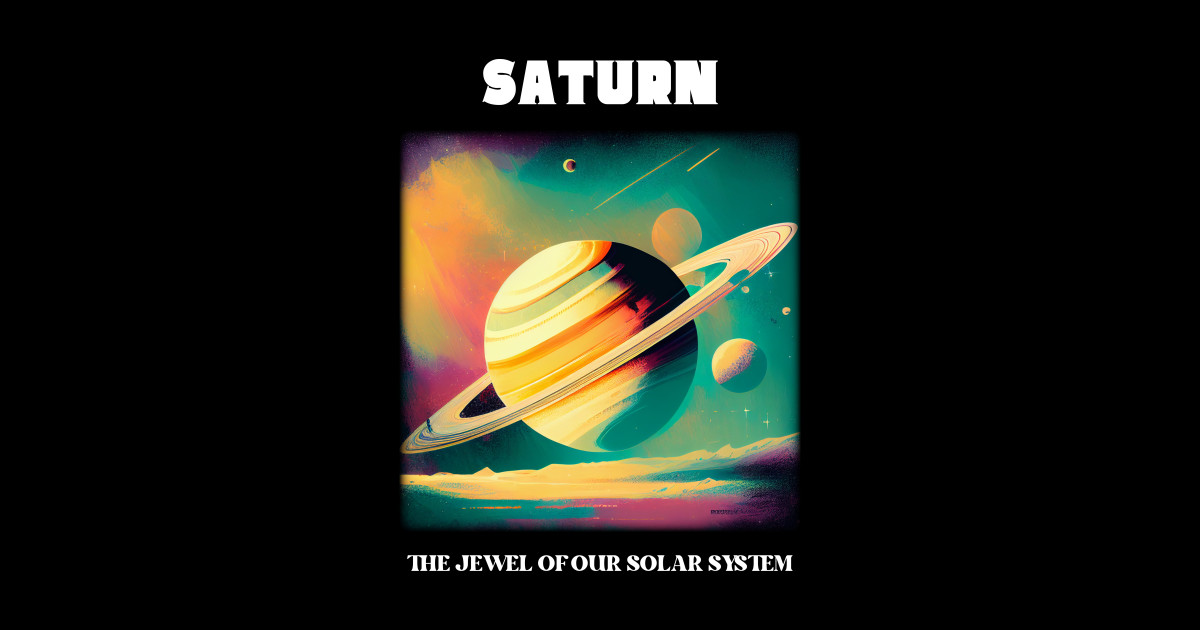 Saturn - The Jewel of our Solar System - Saturn - Posters and Art ...