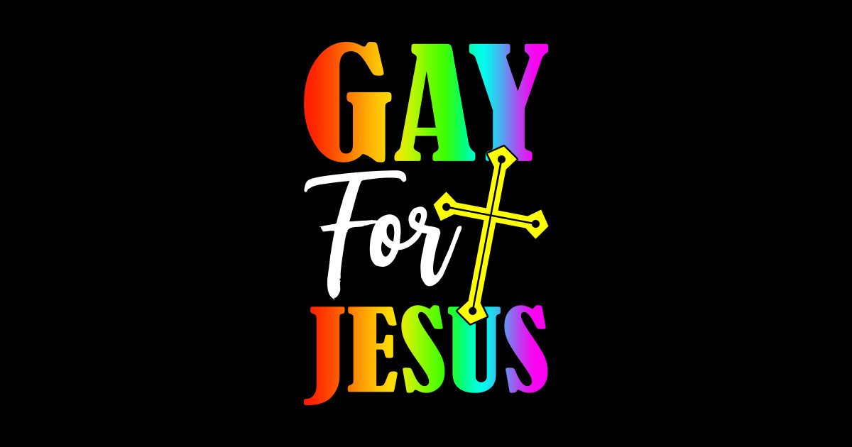 Jesus Pride LGBT Gay For Jesus Pride Jesus Rainbow Jesus - Lgbt ...