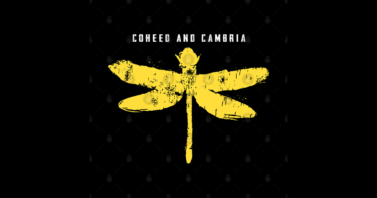 DragonFly Cambria - Coheed And Cambria - Posters and Art Prints | TeePublic