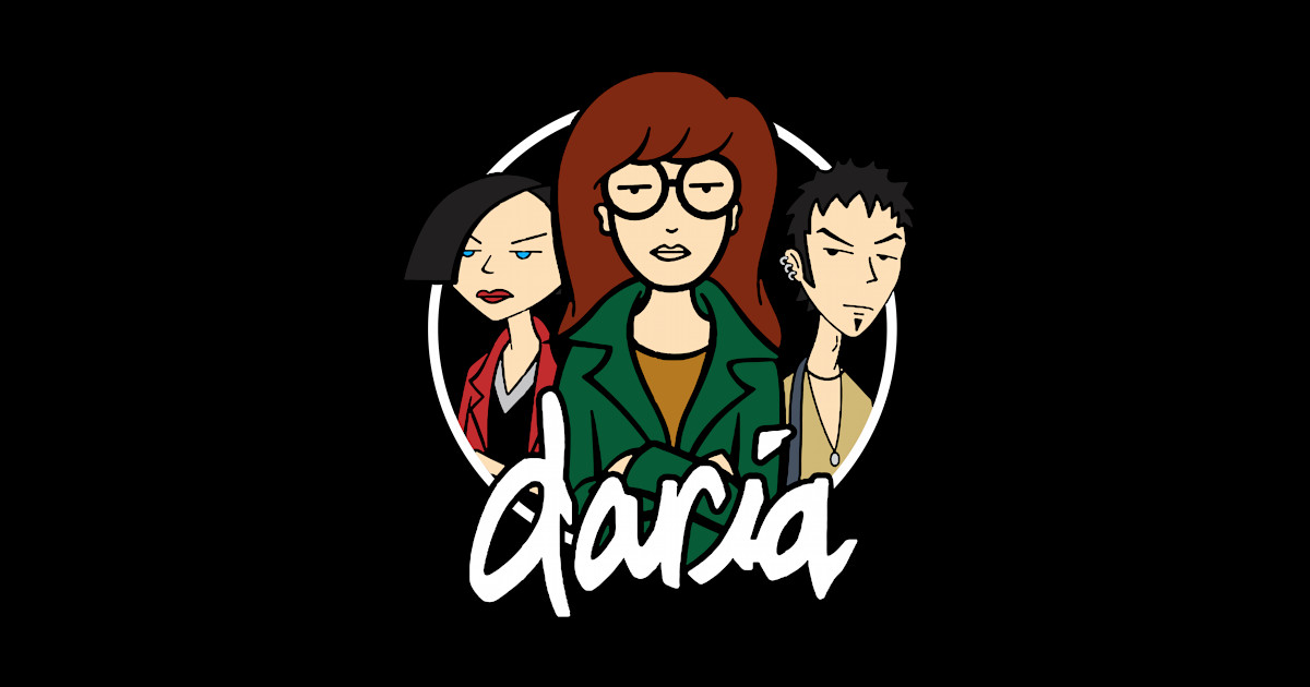 Boy And Girl And Together - Daria - Sticker | TeePublic