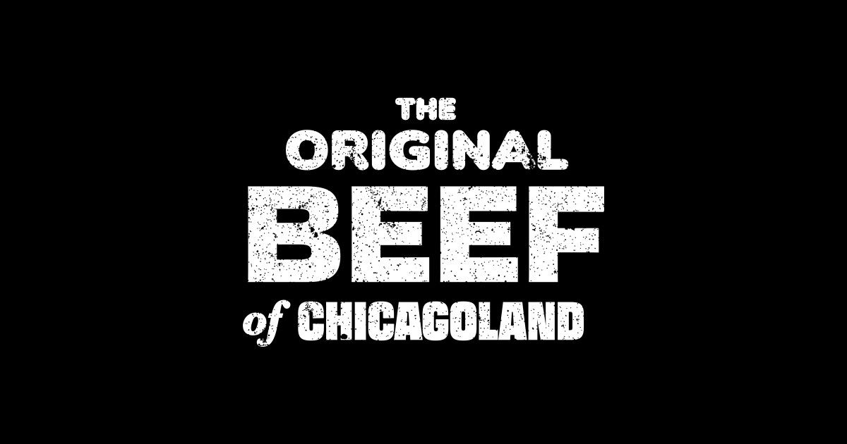 The Original Beef of Chicagoland (vintage, white) - Chicago - Posters ...