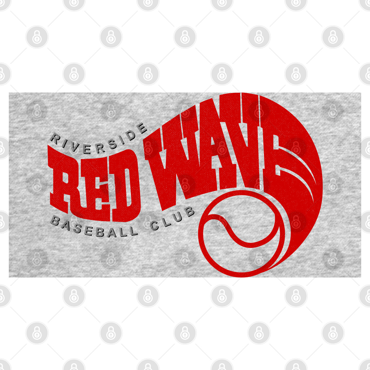 Defunct Riverside Red Wave Baseball 1990 - California - T-Shirt | TeePublic