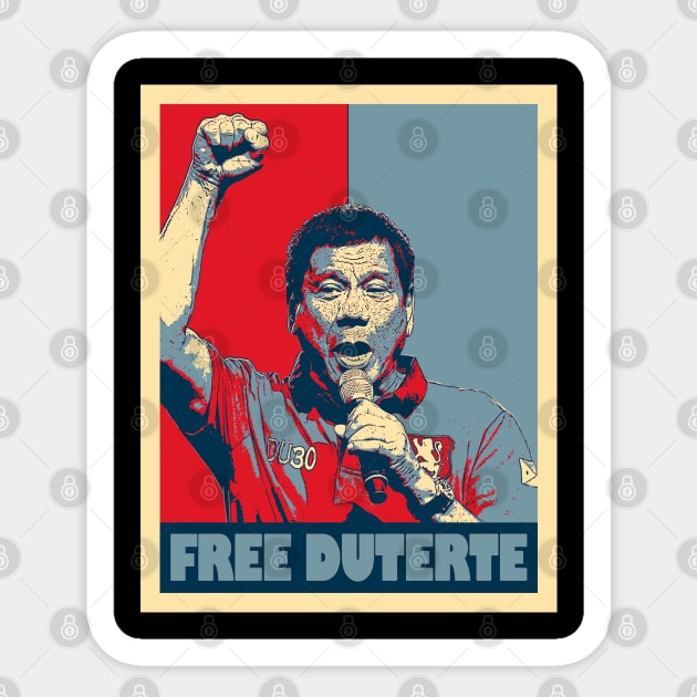 Rodrigo Duterte DU30 poster - Lawyers - Sticker | TeePublic