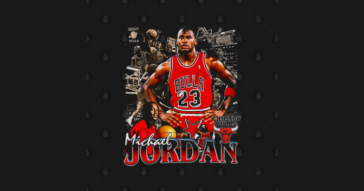 Michael Jordan Vintage - Michael Jordan - T-Shirt | TeePublic