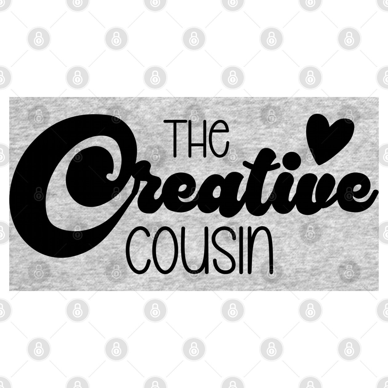 The Creative Cousin - Cousin Crew - T-Shirt | TeePublic