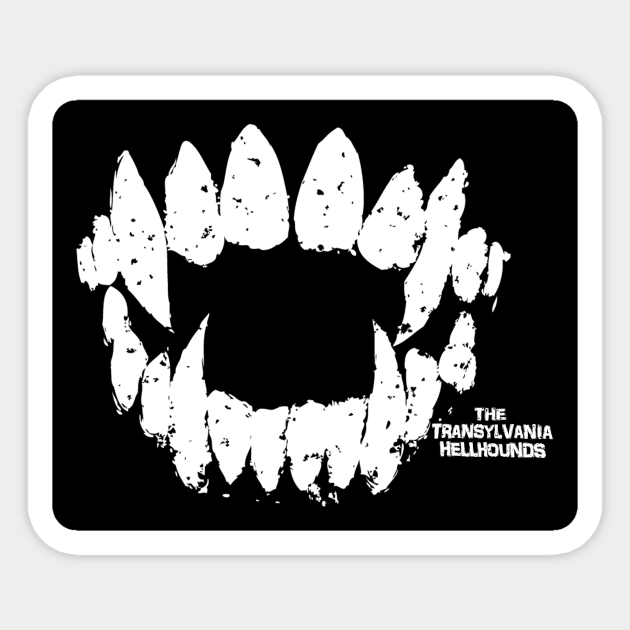 Fang Logo - Hellhounds - Sticker | TeePublic