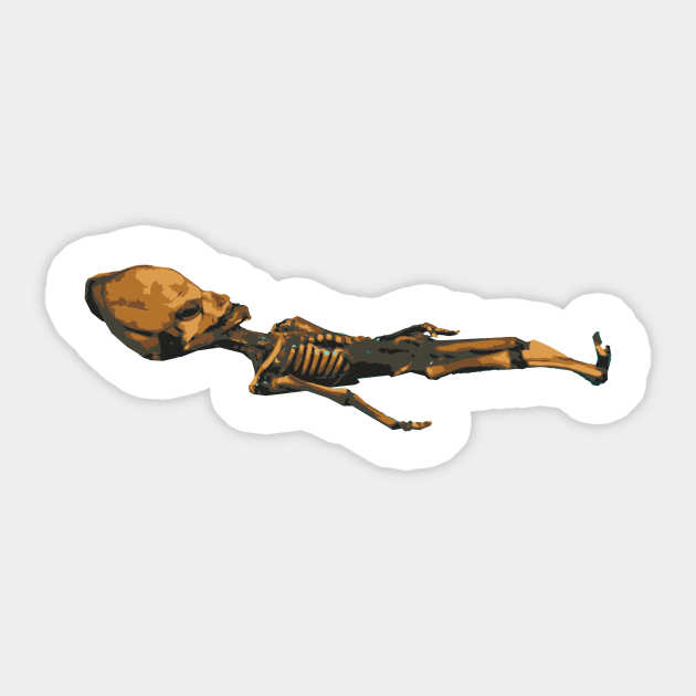 atacama skeleton - Atacama - Sticker | TeePublic