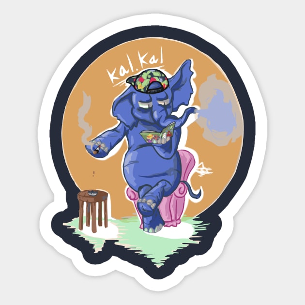 Original Kal.Kal Logo - Logo - Sticker | TeePublic
