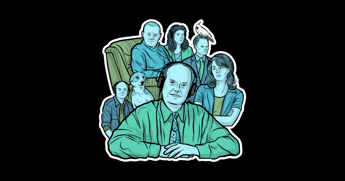 A Tribute to Frasier - Frasier - Sticker | TeePublic