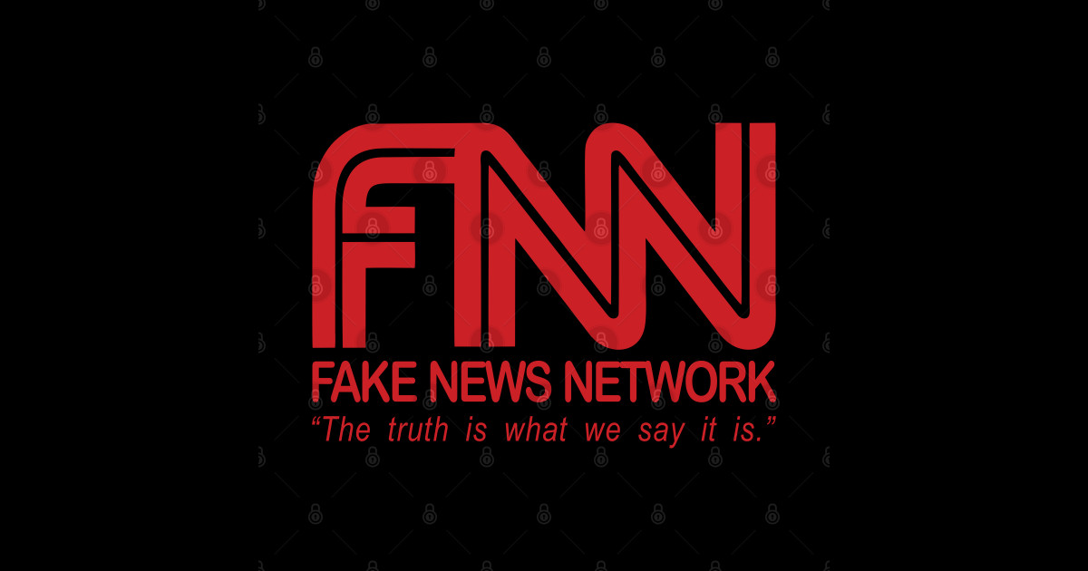 FNN Fake News Network - Fake News - Sticker | TeePublic