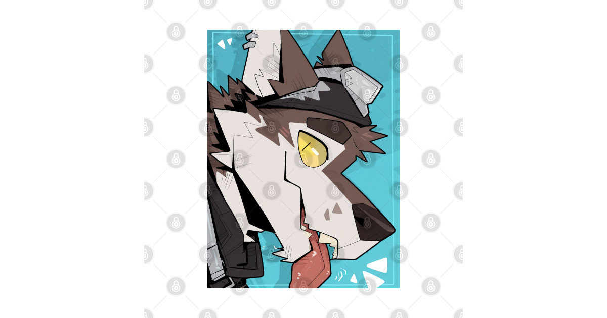 Fortnite Wendell Tactical Wolf Aesthetic - Furry - T-Shirt | TeePublic