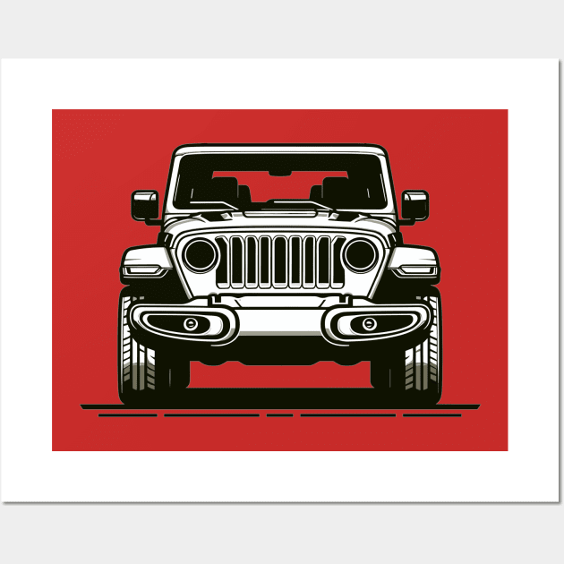 Jeep Gladiator - Jeep - Posters and Art Prints | TeePublic
