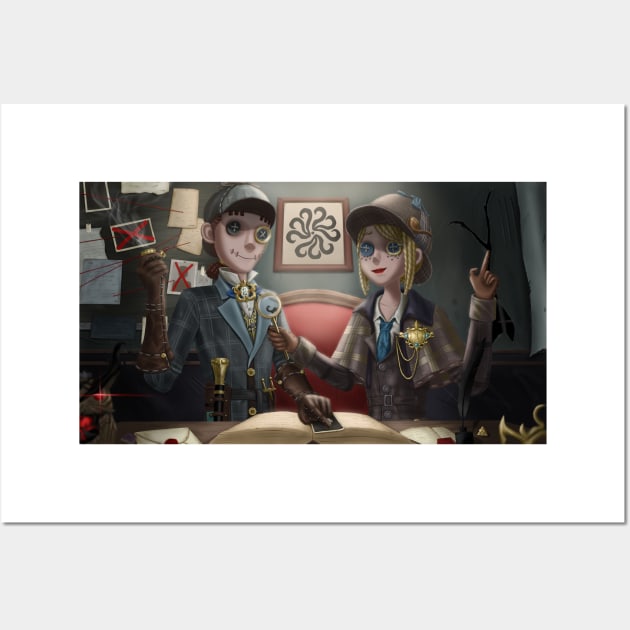Mr. Inference X Lady Truth (Gardener) - Identity V - Posters and Art ...