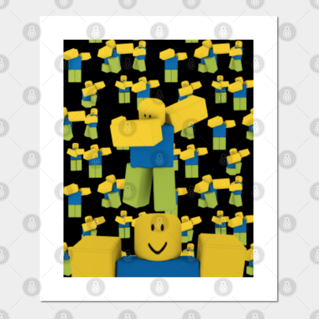 Roblox Dabbing Dancing Dab Noob - Roblox - Posters and Art Prints ...