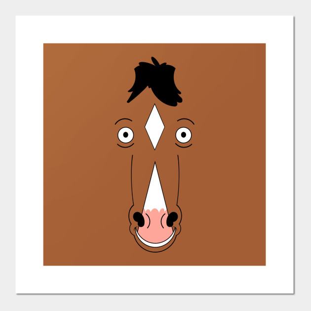 BoJack face! - Bojack Horseman - Posters and Art Prints | TeePublic