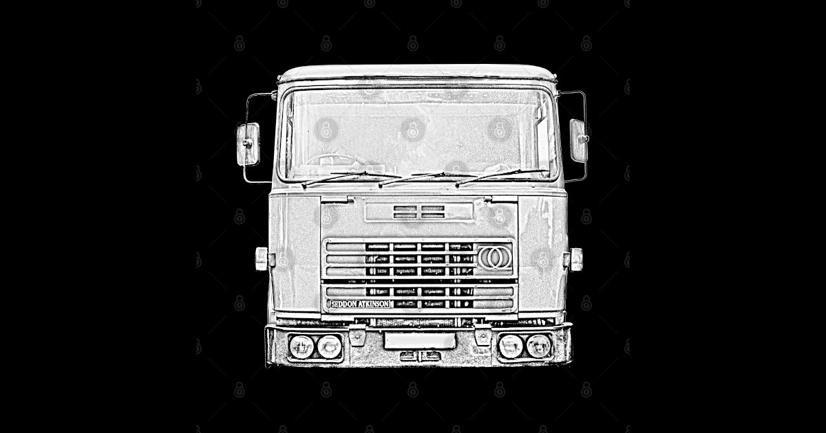 Seddon Atkinson 400 classic 1970s British lorry monochrome - Seddon ...