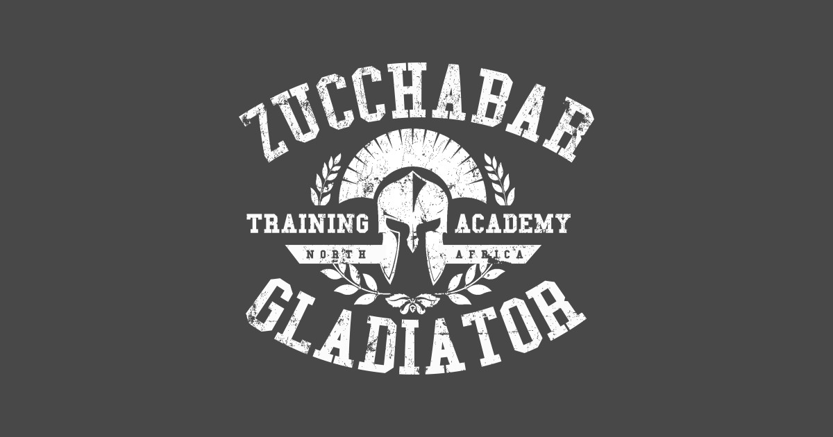 Zucchabar Gladiator Training Academy - Gladiator - T-Shirt | TeePublic