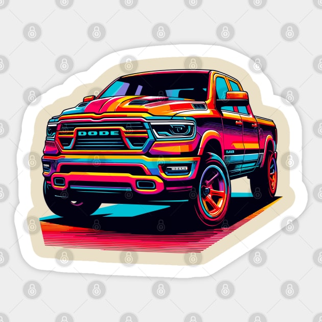 Dodge Ram 1500 - Dodge Ram 1500 - Sticker | TeePublic