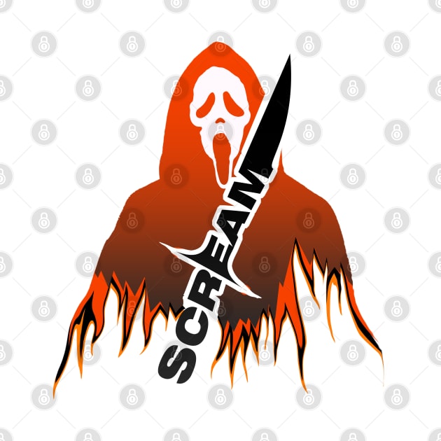 scream VI (Scream 6) scary horror movie graphic design by ironpalette ...