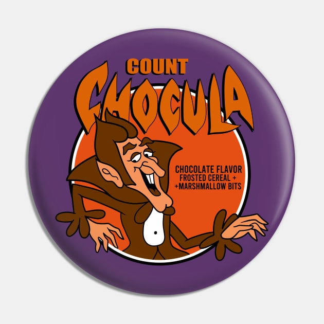 Count Chocula - Cereal - Pin | TeePublic