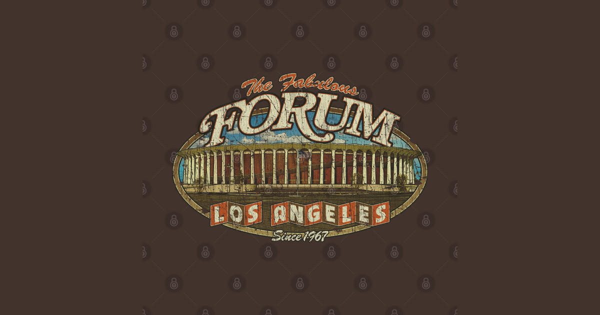 The Fabulous Forum 1967 - Los Angeles - T-Shirt | TeePublic