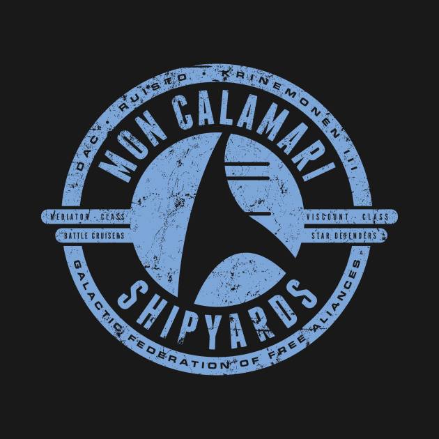 Mon Calamari Shipyards - Star Wars - T-Shirt | TeePublic