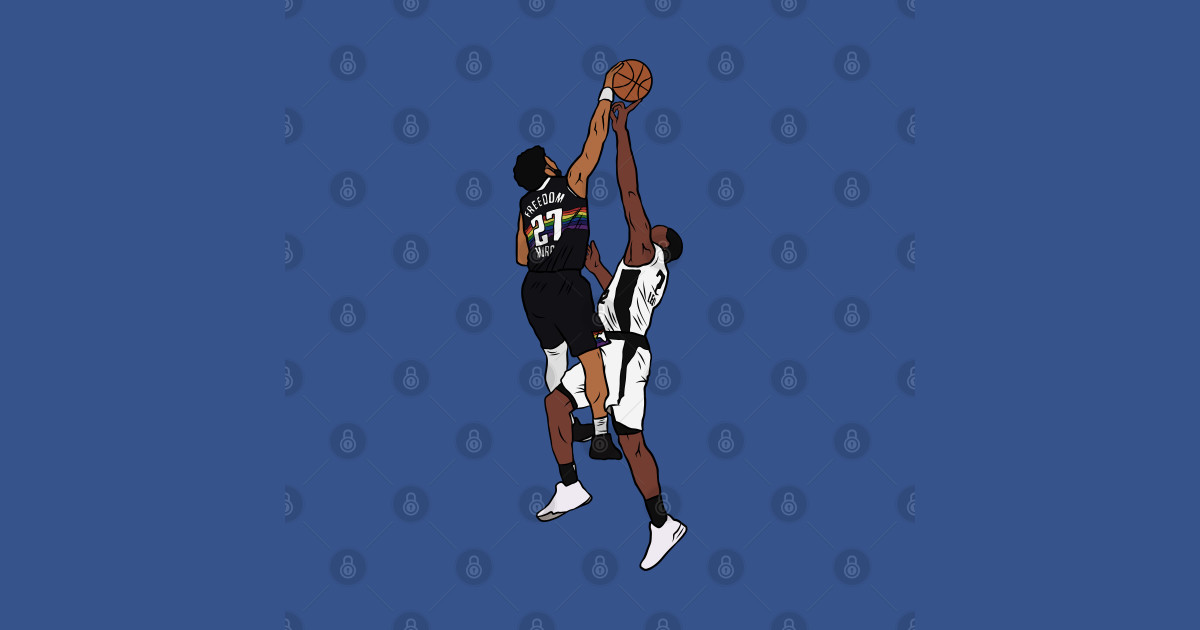 Kawhi Leonard Middle Finger Block - Kawhi Leonard - T-Shirt | TeePublic