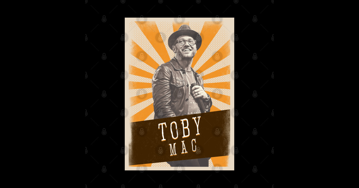 Vintage Aesthetic Tobymac - Tobymac - Sticker | TeePublic