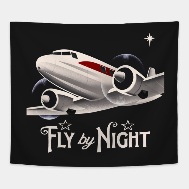 fly by night - Fly - Tapestry | TeePublic