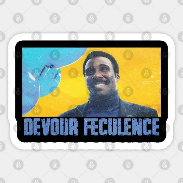 Devour Feculence Mr Milchick - Milchick - Sticker | TeePublic