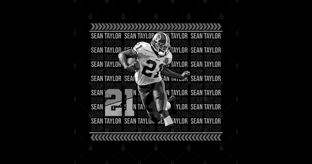 Sean Taylor | 21 - Miami Football - Sticker | TeePublic
