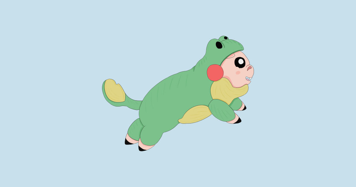 Poogie- Hog In A Frog - Poogie - T-Shirt | TeePublic