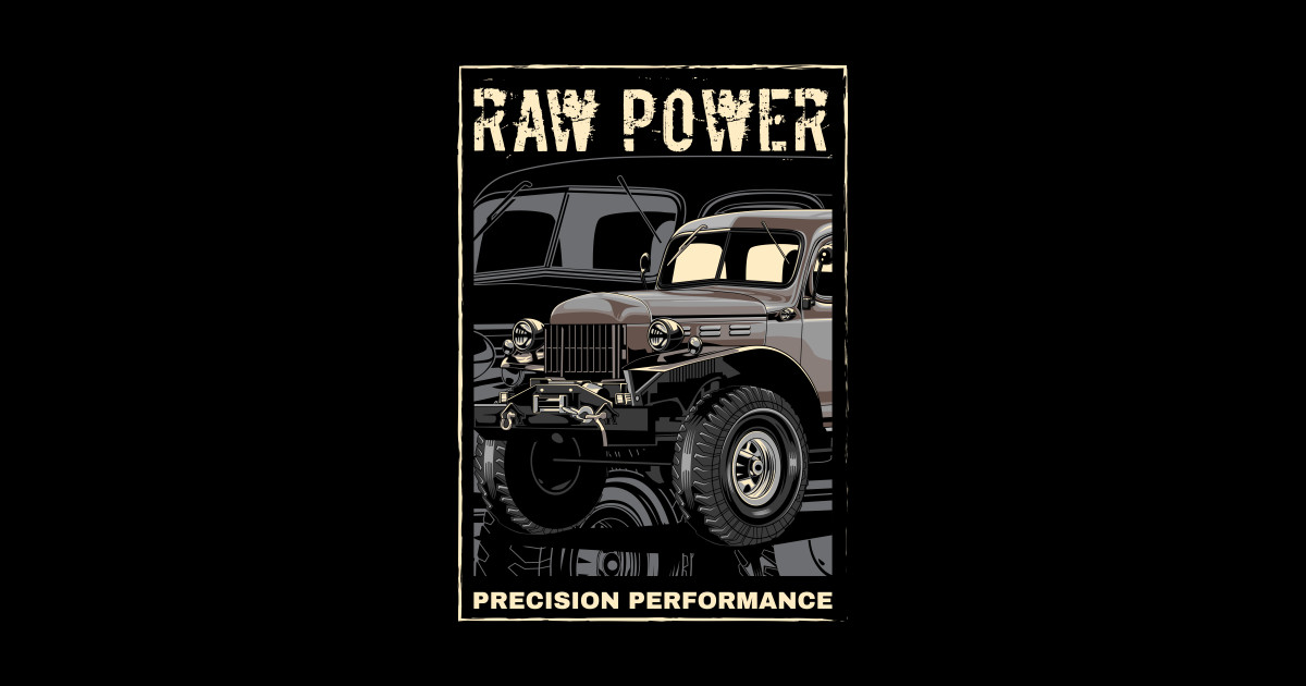 Vintage Power Wagon Truck - Vintage Power Wagon Truck - Sticker | TeePublic