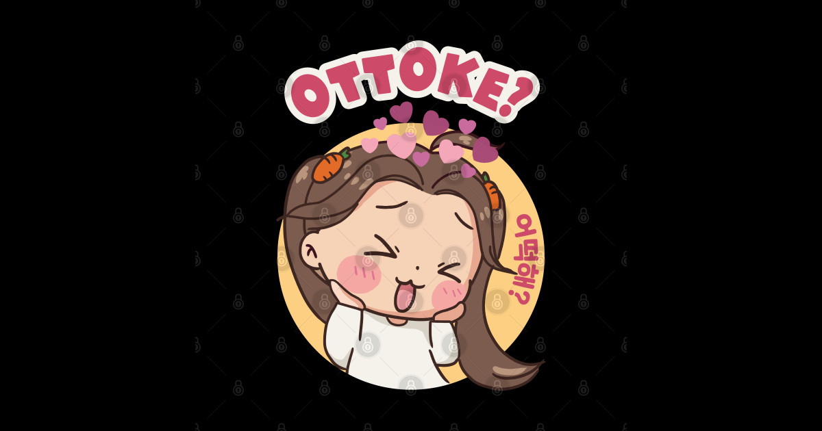 Ottoke? K-Drama Cute Reaction – Korean Aegyo Chibi - K Drama - Sticker ...