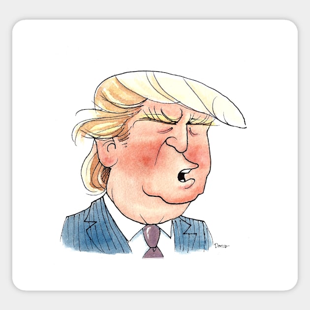 Donald Trump - Donald - Sticker | TeePublic