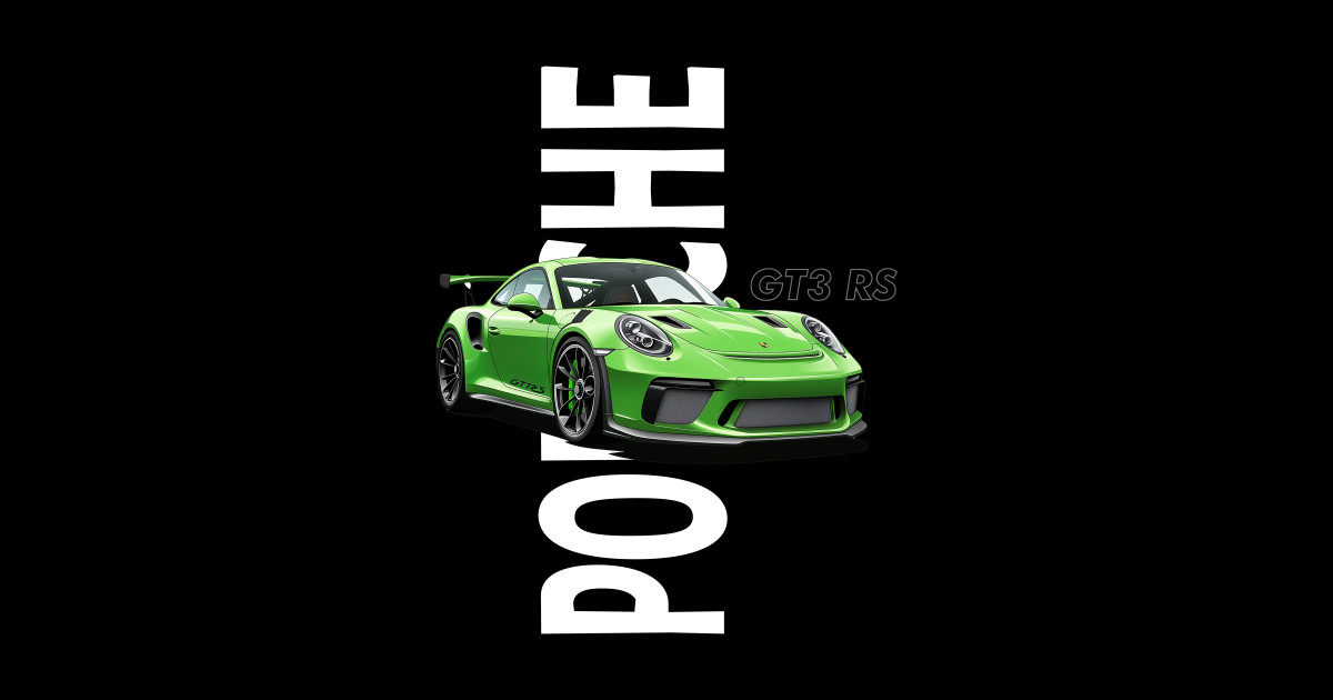 Viper Green Porsche 911 GT3RS - Porsche - Sticker | TeePublic