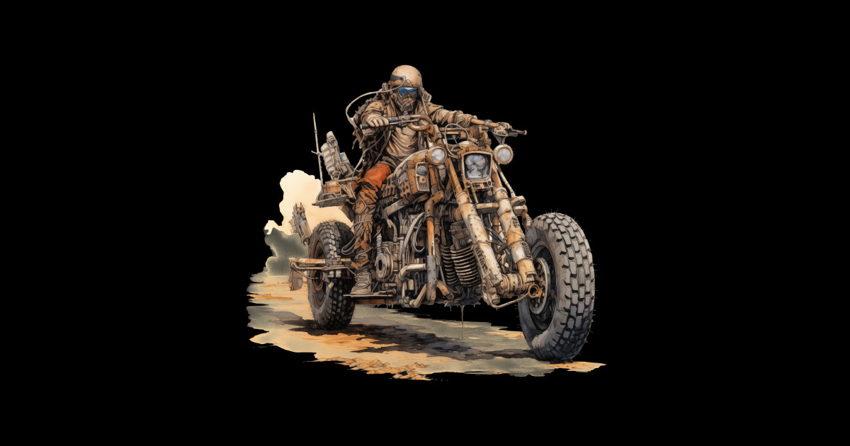 MAD BIKE - Mad Max - Sticker | TeePublic